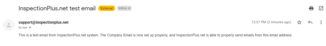 How to setup outbound emails - NRCIA
