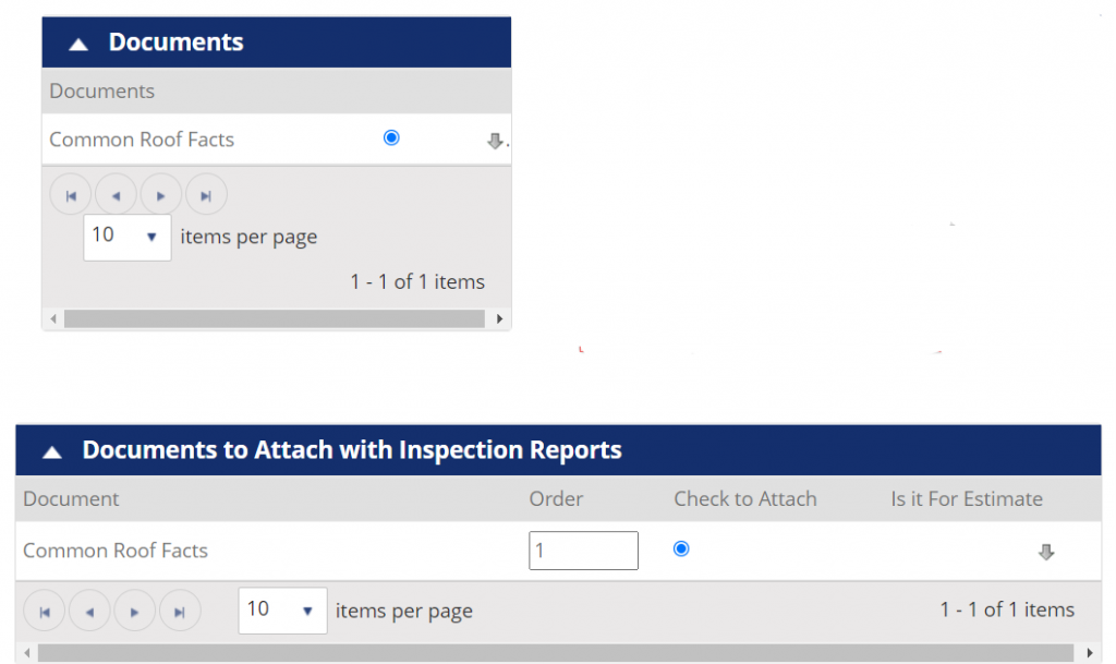 How to add external documents to an inspection report - NRCIA
