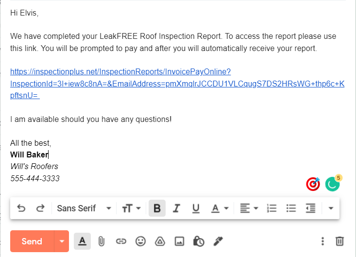 How to create and send payment links - NRCIA